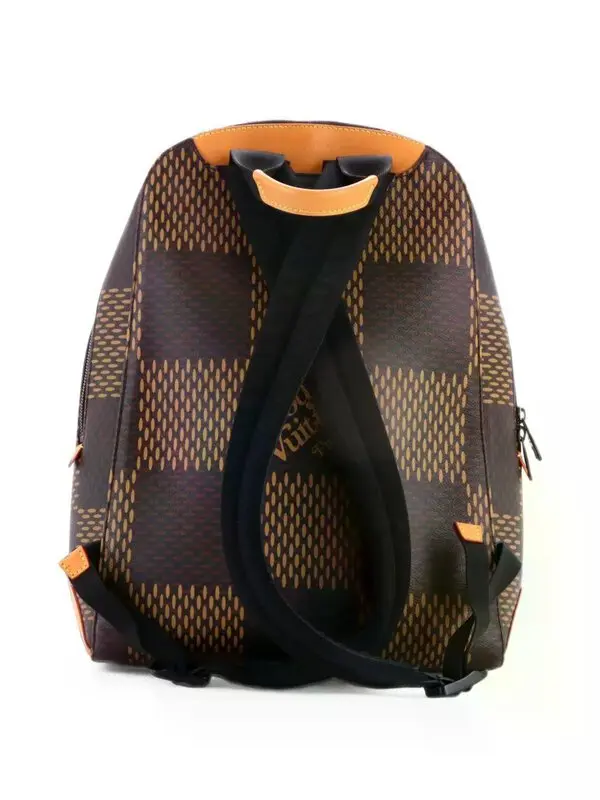 LOUIS VUITTON Nigo Campus Limited Edition Giant Damier And Monogram Canvas Backpack