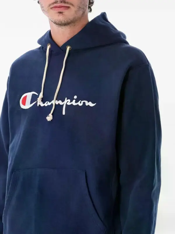 Champion Logo-embroidered Drawstring Hoodie