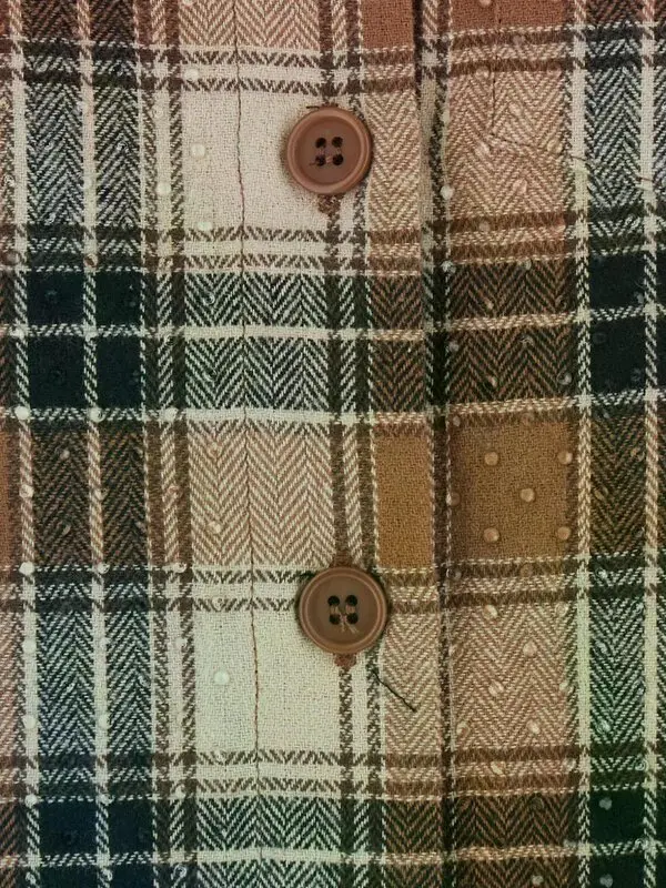 P.a.r.o.s.h Checked Sequin-embellished Shirt