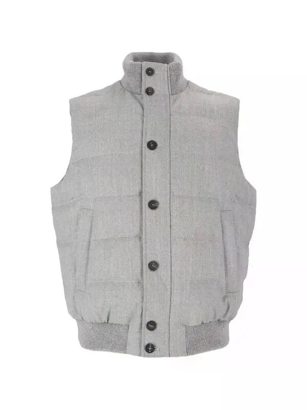 Peserico Quilted Wool Vest
