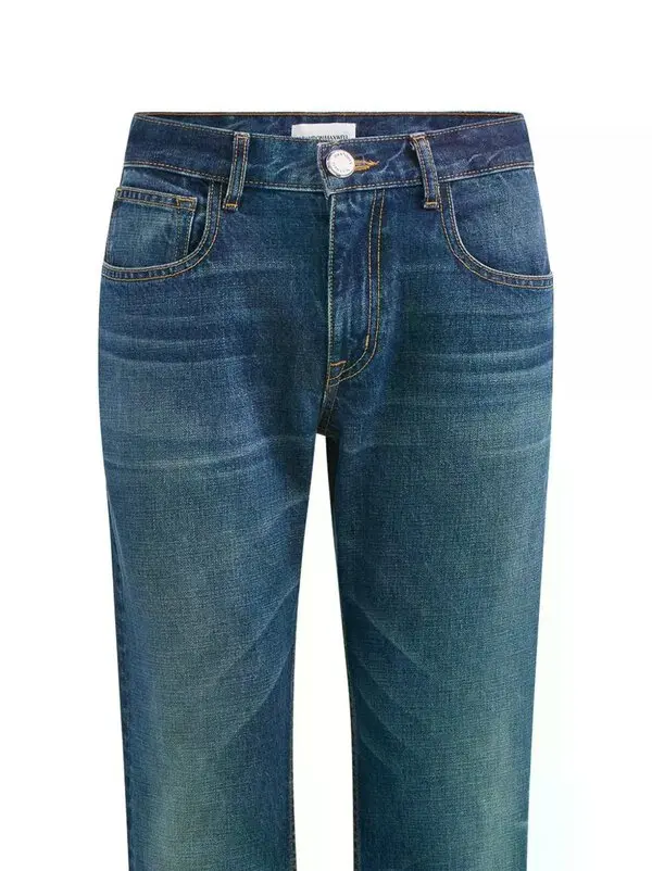 Brandon Maxwell Beau Straight-leg Jeans