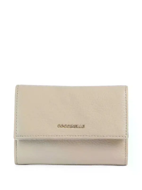 COCCINELLE Medium Metallic Soft Grained Wallet
