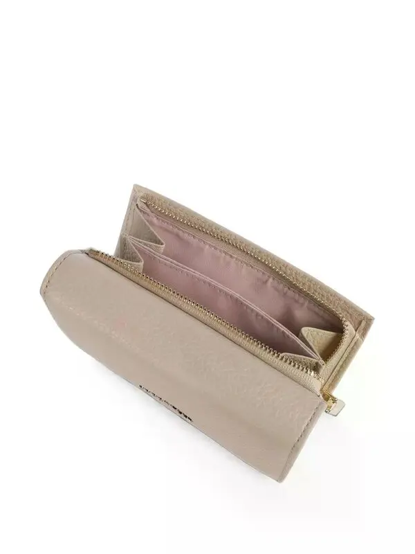 COCCINELLE Medium Metallic Soft Grained Wallet