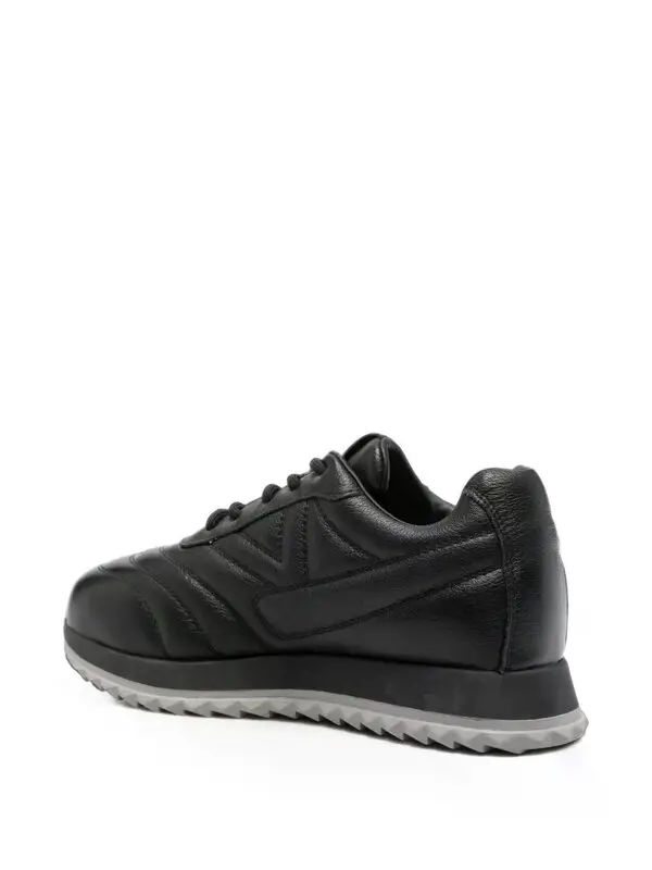 LINDA BAUMANN Quilted Panelled Sneakers