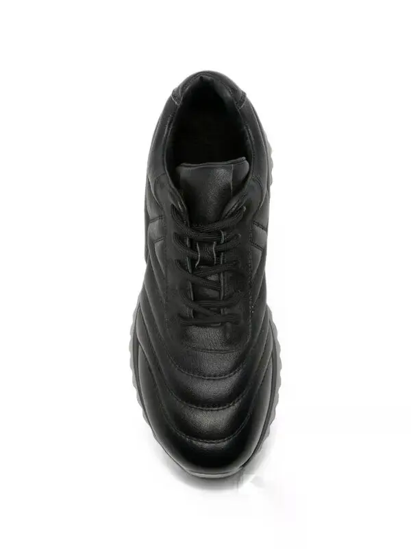 LINDA BAUMANN Quilted Panelled Sneakers