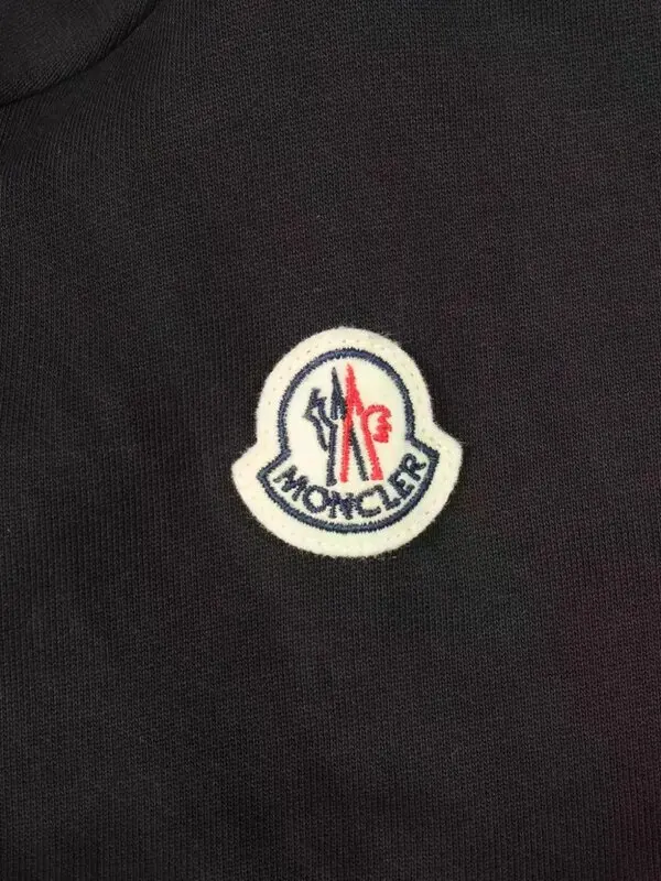 Moncler 2010s Glitter-logo Hoodie