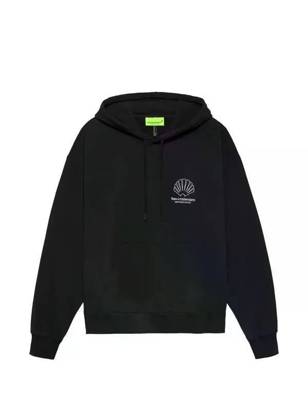 NEW AMSTERDAM SURF ASSOCIATION Logo-print Hoodie