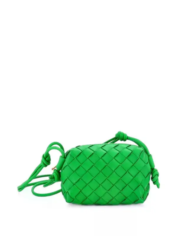 Bottega Veneta Loop Intrecciato Nappa Candy Cross Body Bag