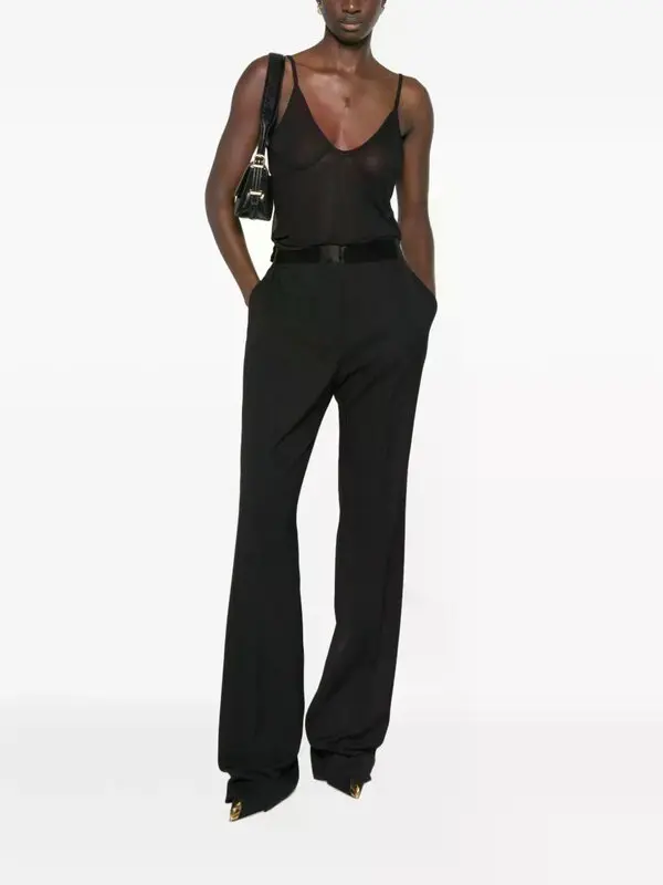 TOM FORD Sheer Silk-blend Top
