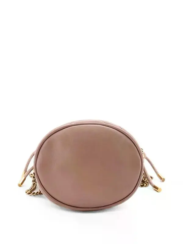Gucci Gg Marmont Matelasse Leather Mini Bucket Bag