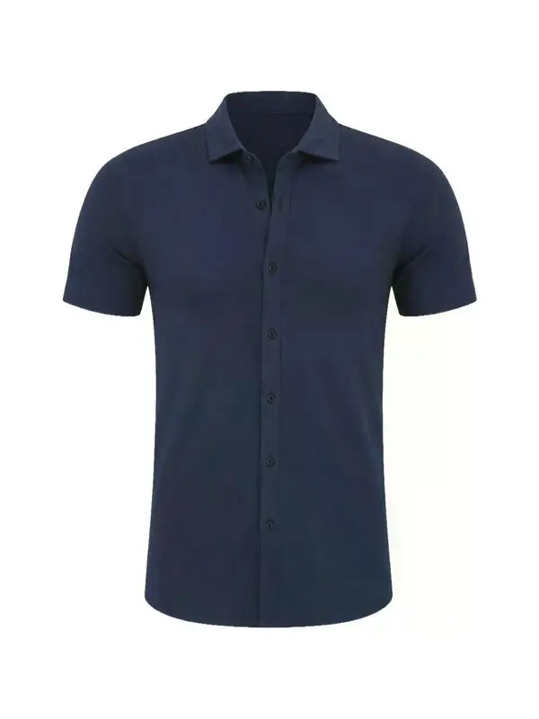 PATRICK ASSARAF Short-sleeve Button-down Shirt