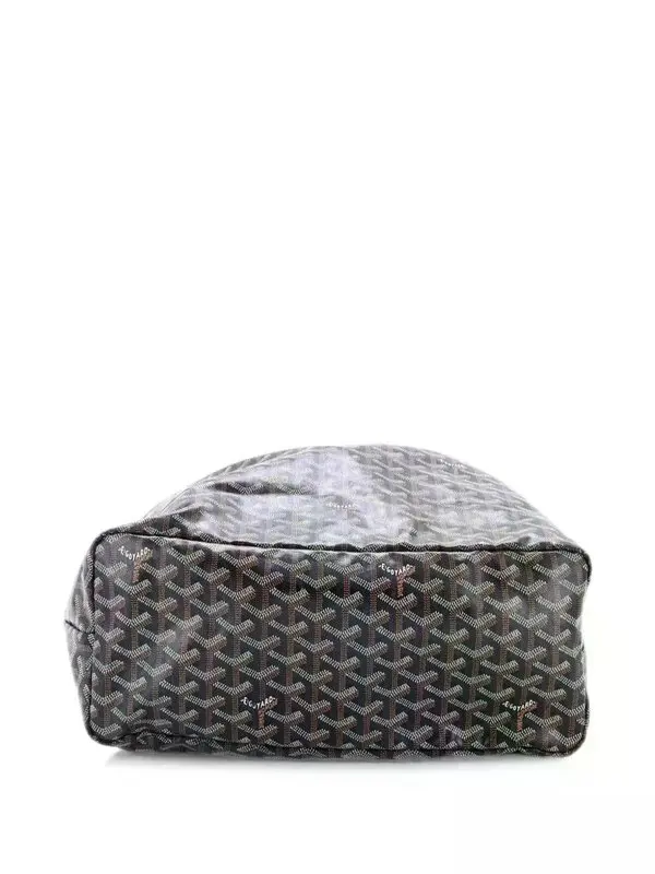 Goyard Saint Louis Coated Canvas Pm Tote Bag - Black
