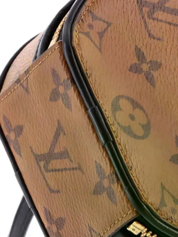 LOUIS VUITTON Mini Boite Chapeau Bag Reverse Monogram Canvas Crossbody Bag