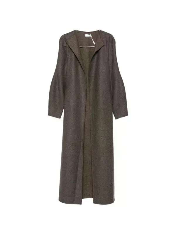 RUOHAN Perim Notched-lapels Open-front Coat
