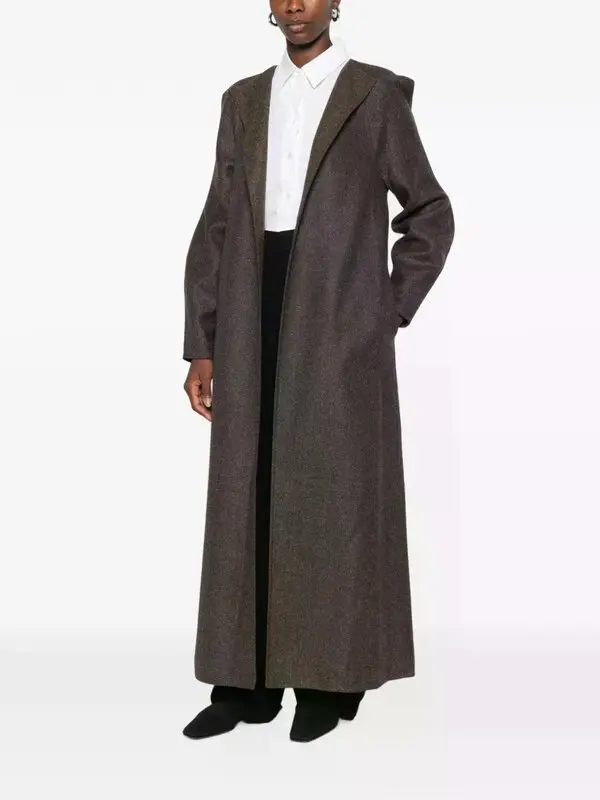 RUOHAN Perim Notched-lapels Open-front Coat