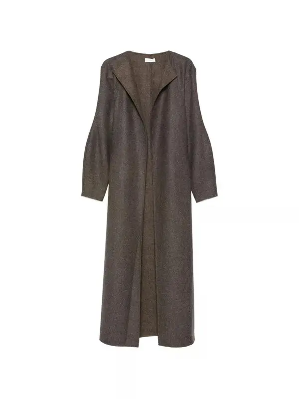 RUOHAN Perim Notched-lapels Open-front Coat