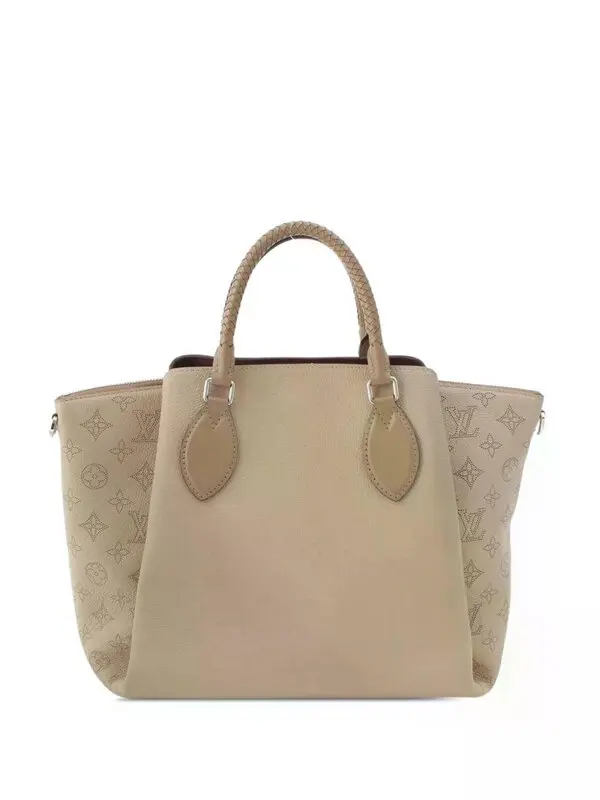 LOUIS VUITTON Monogram Mahina Haumea Satchel - Neutrals