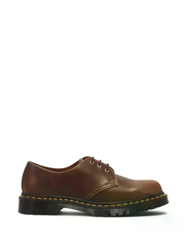 Dr. Martens Calf-leather Lace-up Derby Shoes - Brown