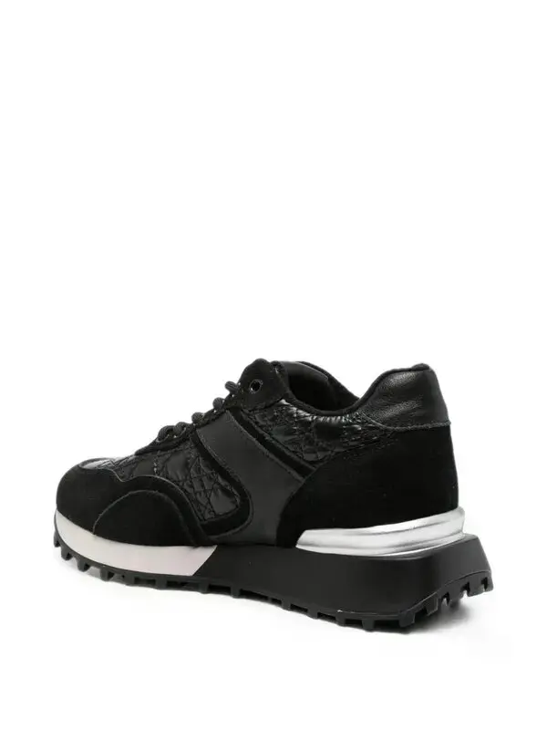 LINDA BAUMANN Quilted Panelled Sneakers