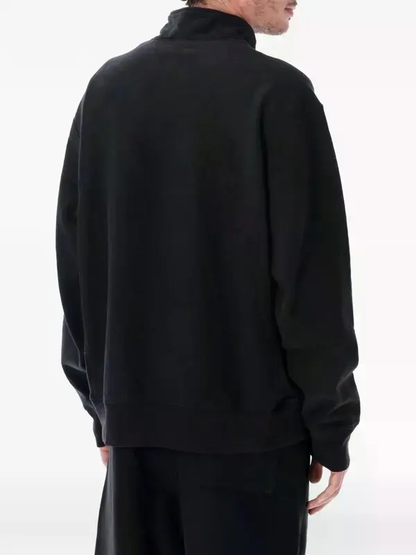 Champion Quarter-zip Logo-patch Sweater