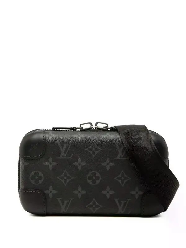 LOUIS VUITTON Monogram Eclipse Horizon Clutch Crossbody Bag