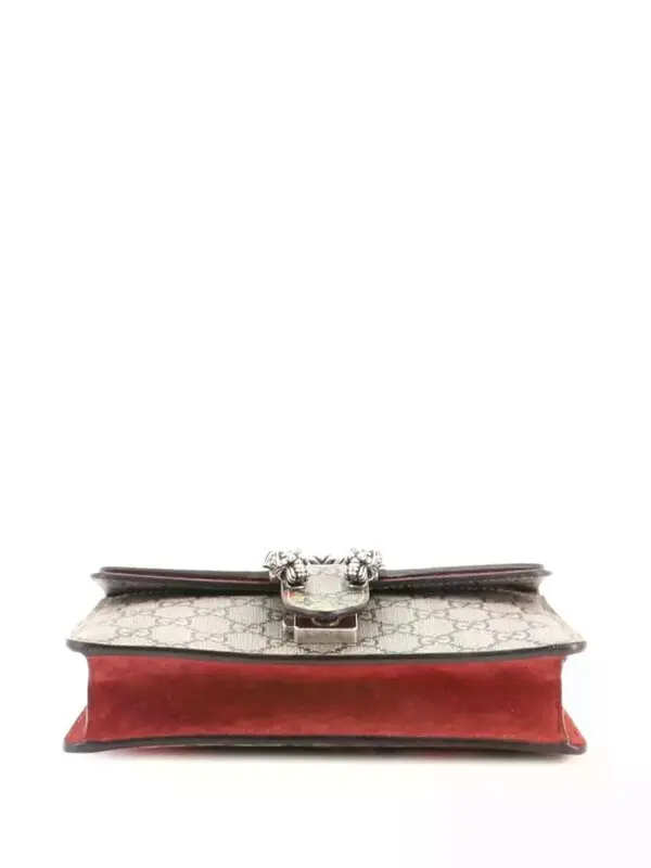 Gucci Dionysus Bag Blooms Print Gg Coated Canvas Mini Shoulder Bag