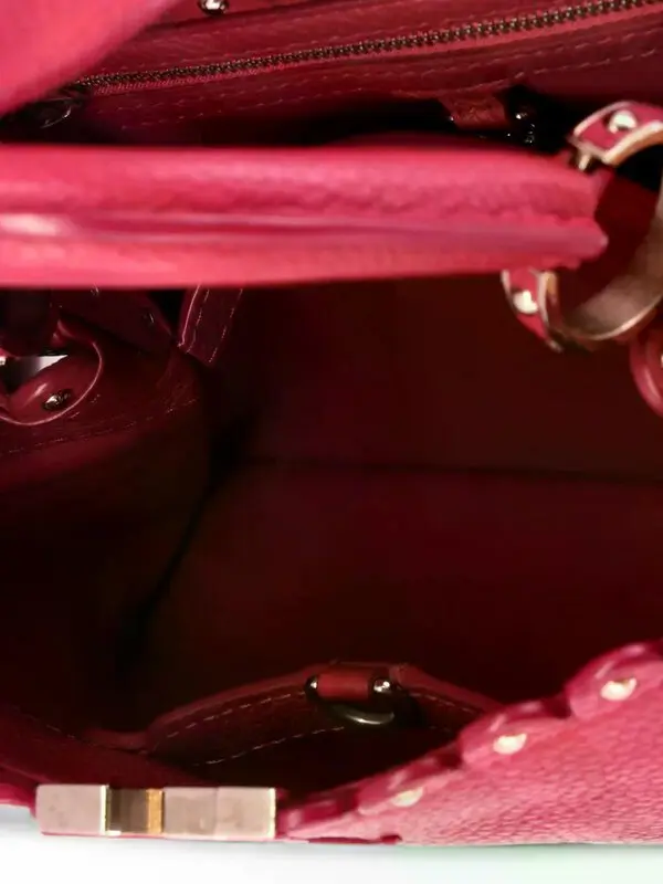 LOUIS VUITTON Capucines Bag Leather With Embellished Detail Bb Shoulder Bag