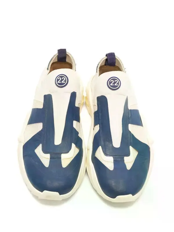 MAISON MARGIELA Knitted Slip-on Sneakers - Neutrals