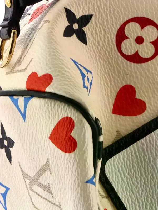 LOUIS VUITTON Neverfull Nm Limited Edition Game On Multicolor Monogram Mm Tote Bag - Neutrals
