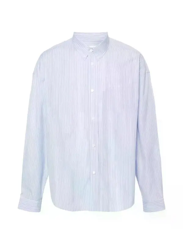 Givenchy Vertical-stripe Long-sleeve Shirt