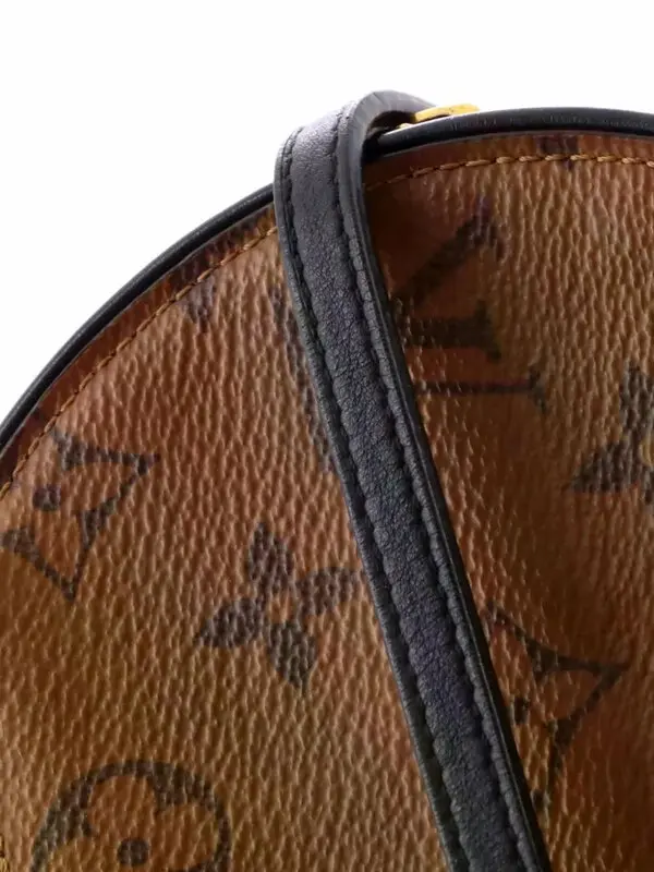LOUIS VUITTON Mini Boite Chapeau Bag Reverse Monogram Canvas Crossbody Bag