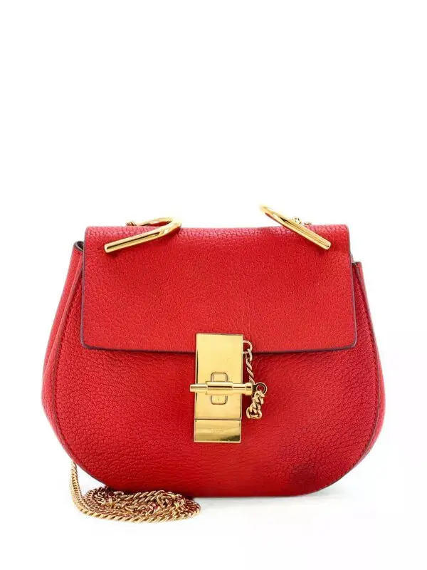 Chloé Drew Leather Small Crossbody Bag