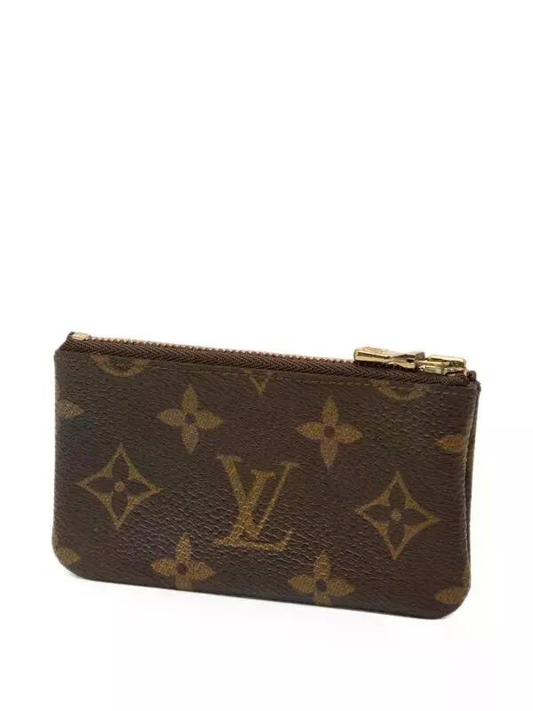 LOUIS VUITTON Monogram Pochette Cles Coin Pouch