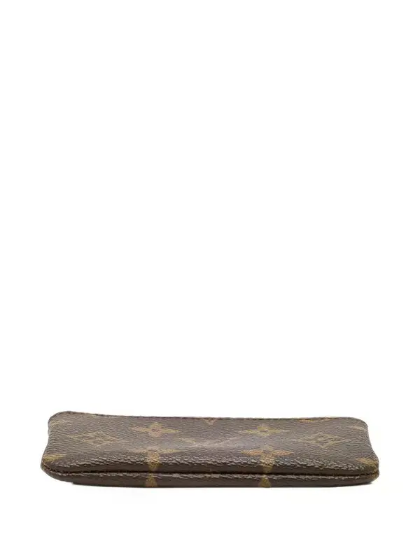 LOUIS VUITTON Monogram Pochette Cles Coin Pouch