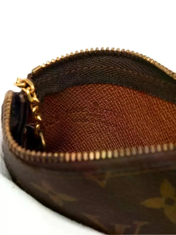 LOUIS VUITTON Monogram Pochette Cles Coin Pouch