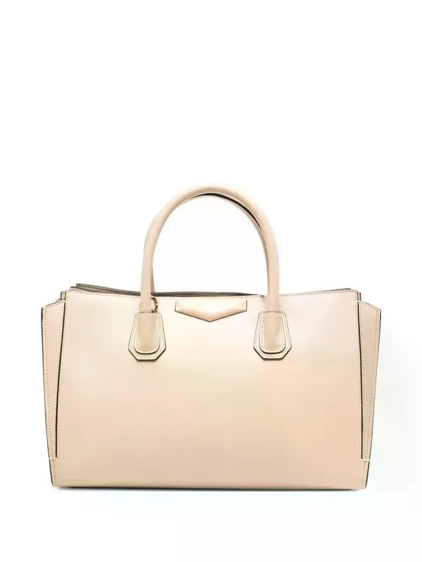 Givenchy Leather Tote Bag - Neutrals