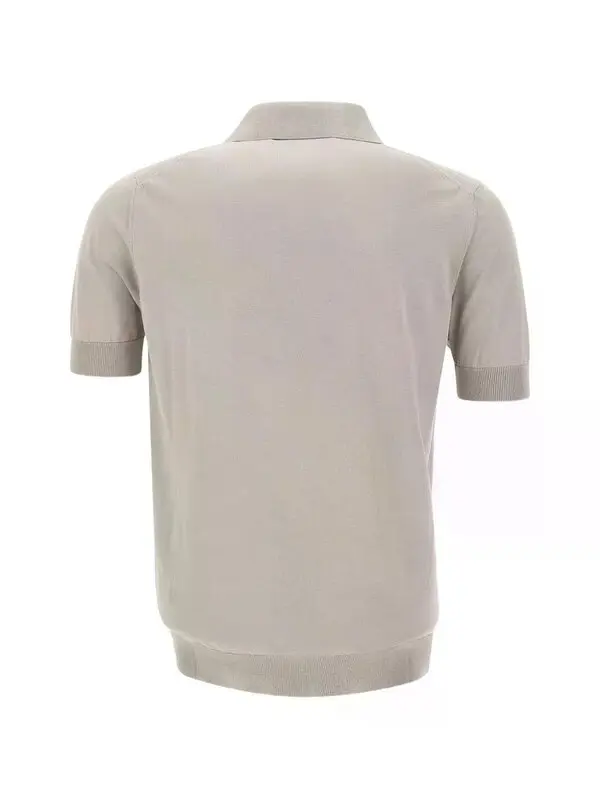 FILIPPO DE LAURENTIIS Ribbed-trim T-shirt