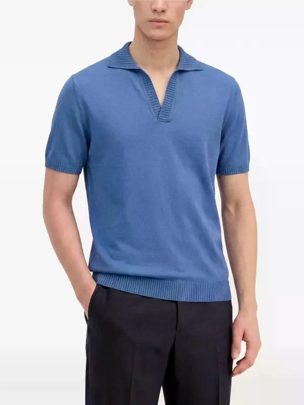FILIPPO DE LAURENTIIS Skipper Ribbed-trim T-shirt