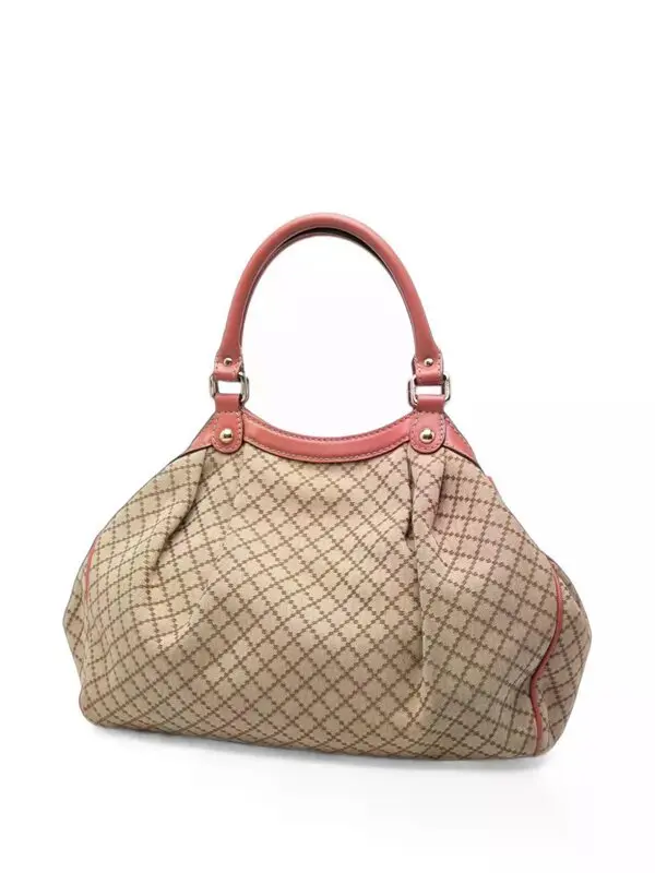 Gucci 2000-2015 Medium Diamante Canvas Sukey Tote Bag
