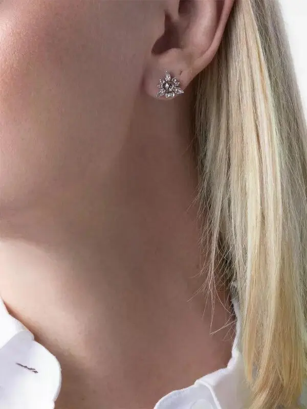 PARULINA Diamond And Pearl Detachable Earrings