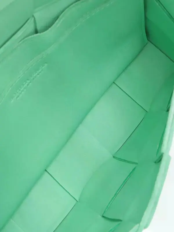 Bottega Veneta Small Nappa Intrecciato Cassette Cross Body Bag - Green