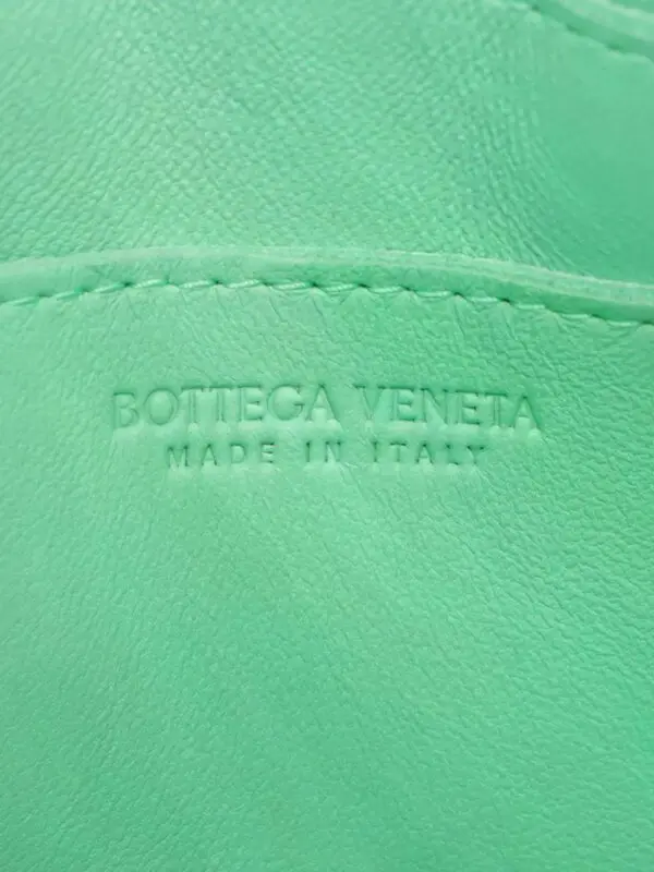 Bottega Veneta Small Nappa Intrecciato Cassette Cross Body Bag - Green