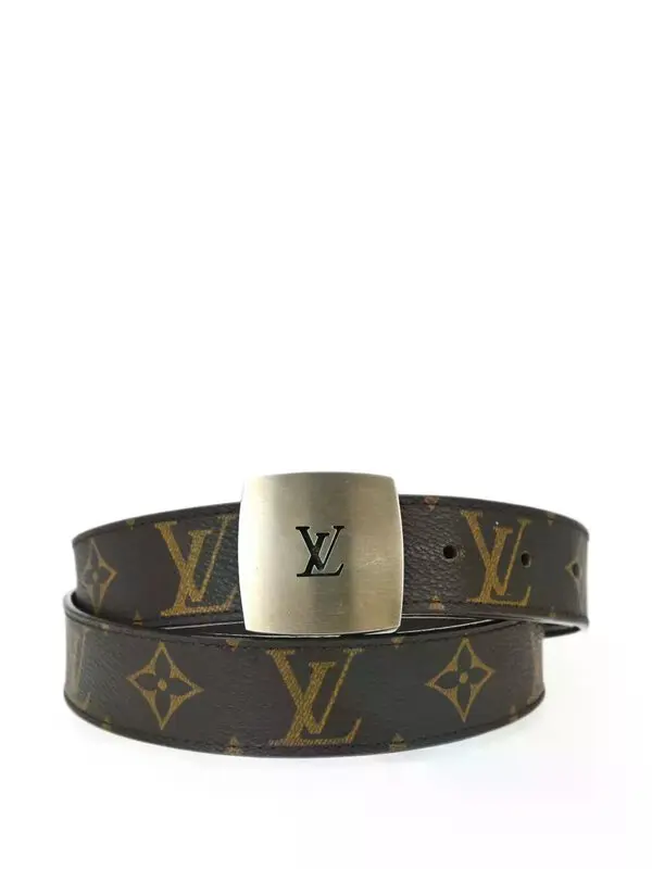 LOUIS VUITTON Monogram Ceinture Cut Belt