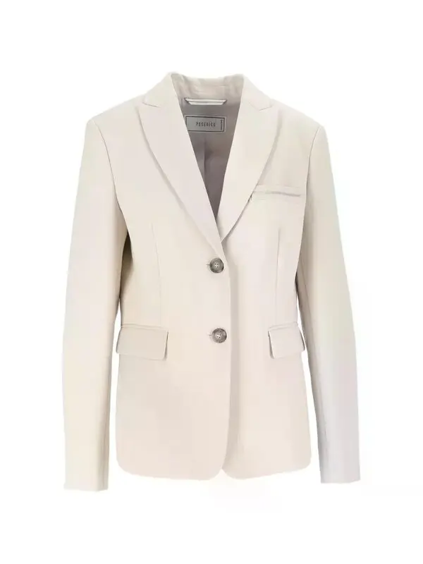 Peserico Single-breasted Notched-lapels Jacket