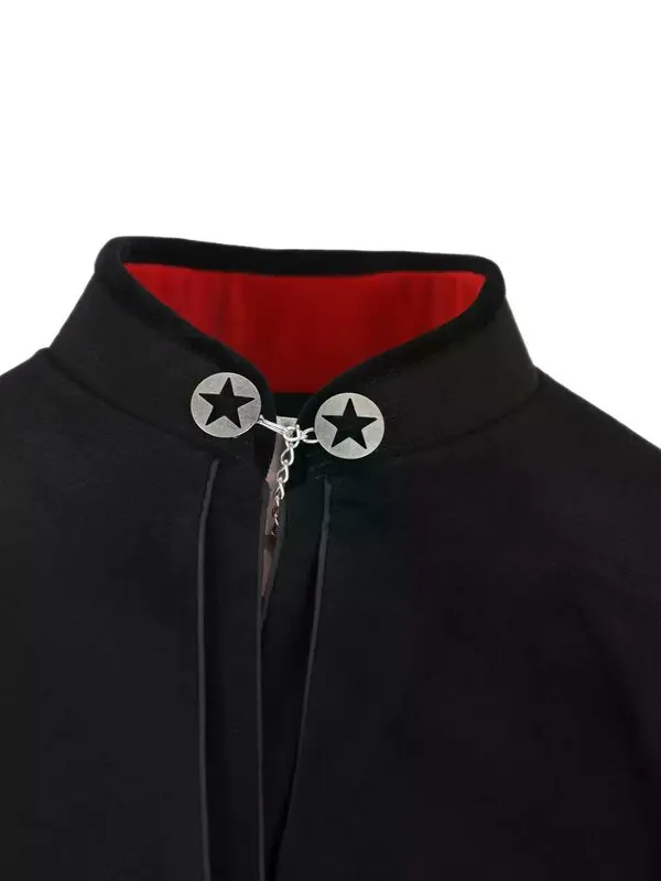 IL TABARRO Layered-panel Hook-fastening Cape