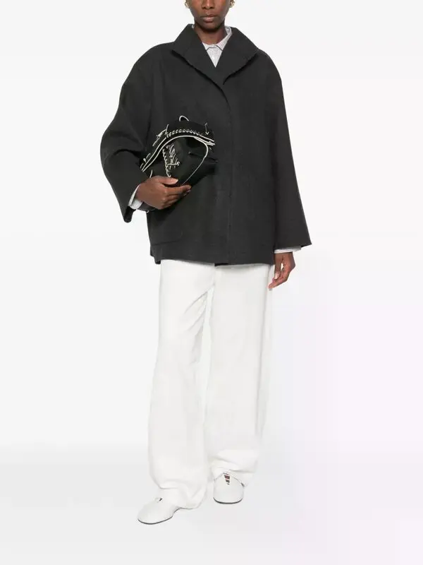 Dusan Oversized Shawl-collar Jacket