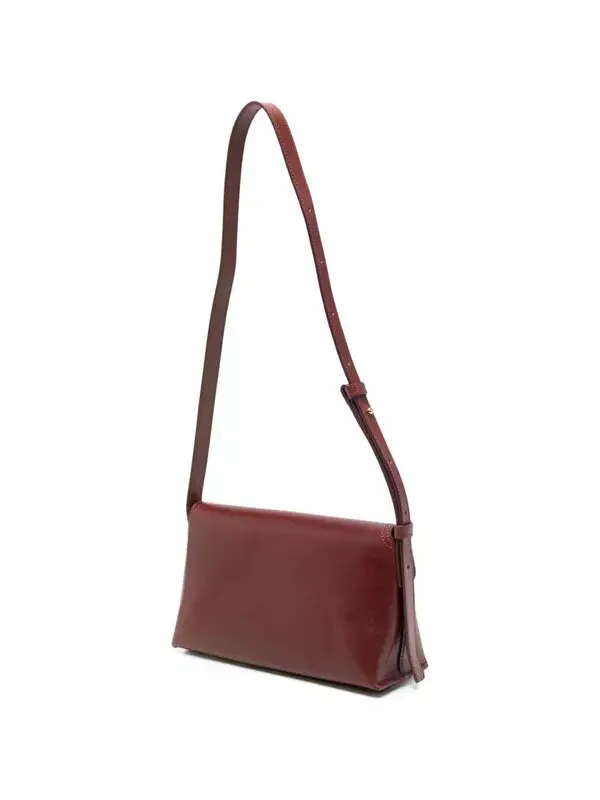 A.p.c. Grace Leather Shoulder Bag - Red