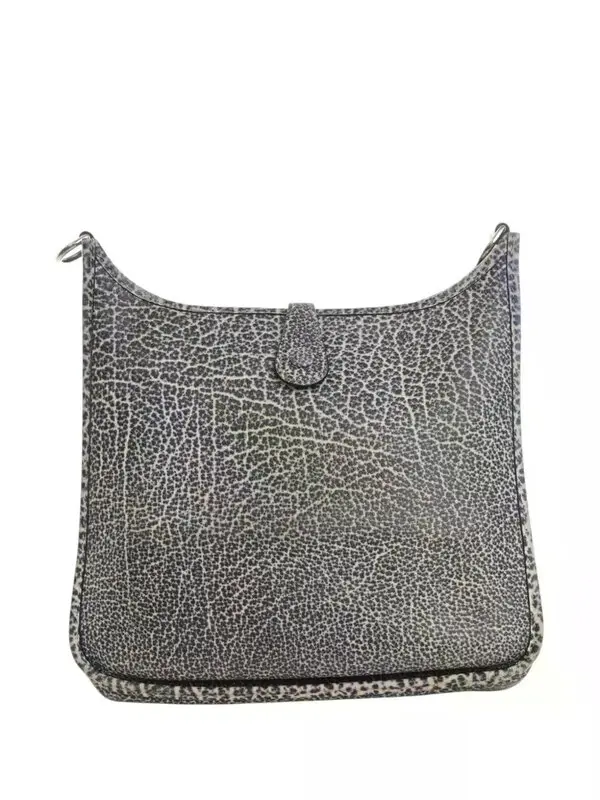 Hermès 2002 Dalmatian Buffalo Evelyne I 29 Cross Body Bag