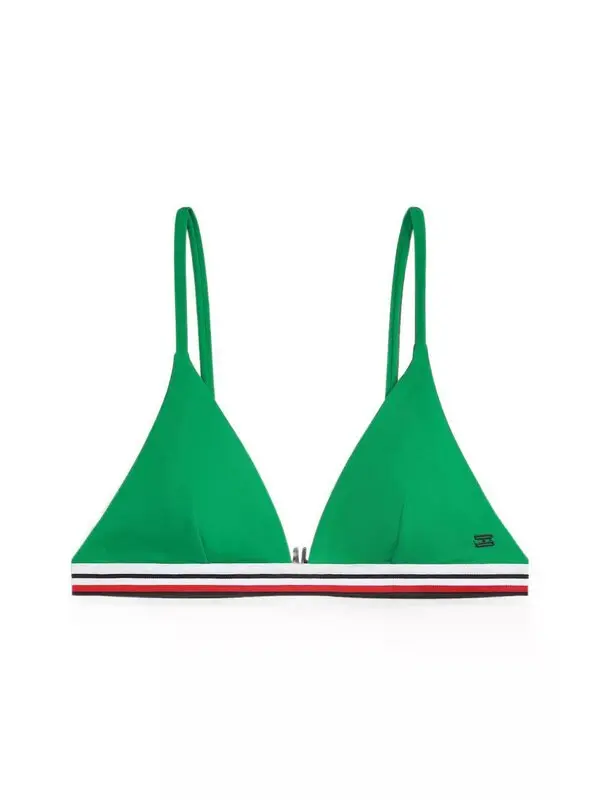 Tommy Hilfiger Global Stripe Triangle Bikini Top