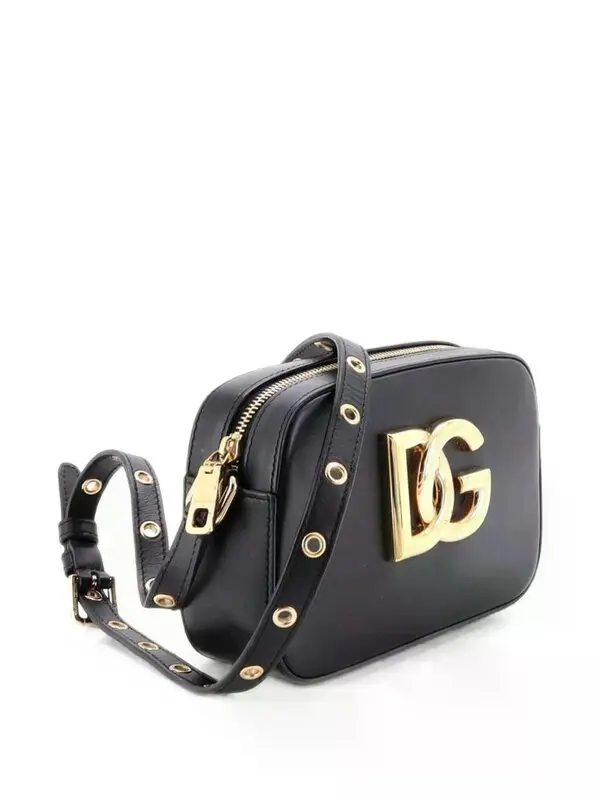 Dolce & Gabbana 3.5 Camera Bag Leather Crossbody Bag